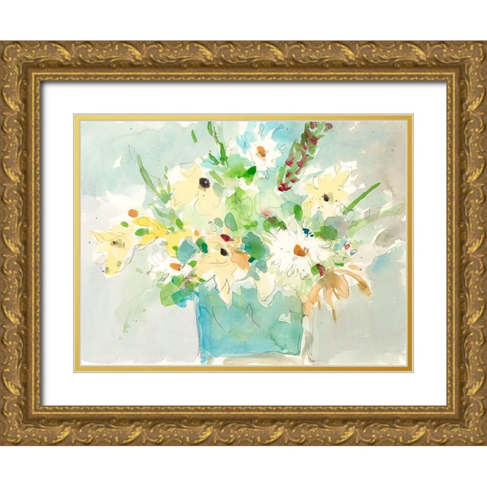 Dixon, Samuel 14x12 Gold Ornate Wood Framed with Double Matting Museum ...
