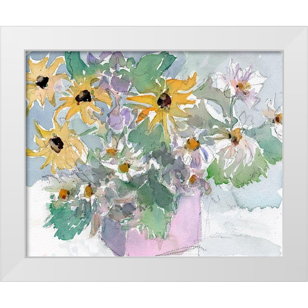 Dixon, Samuel 14x12 White Modern Wood Framed Museum Art Print Titled ...