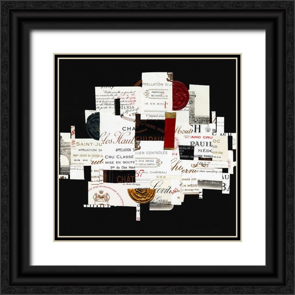 Dixon, Samuel 15x15 Black Ornate Wood Framed with Double Matting Museum Art Print Titled ...