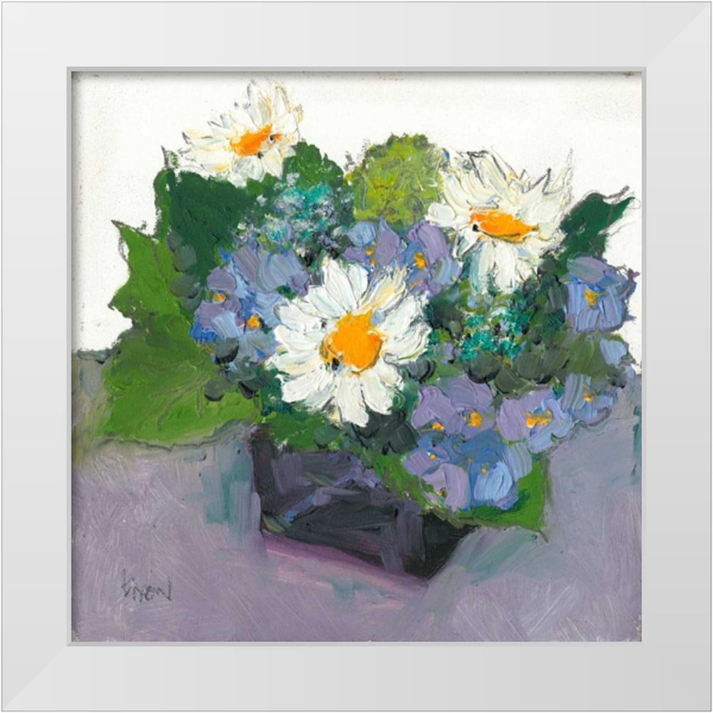 Dixon, Samuel 15x15 White Modern Wood Framed Museum Art Print Titled ...