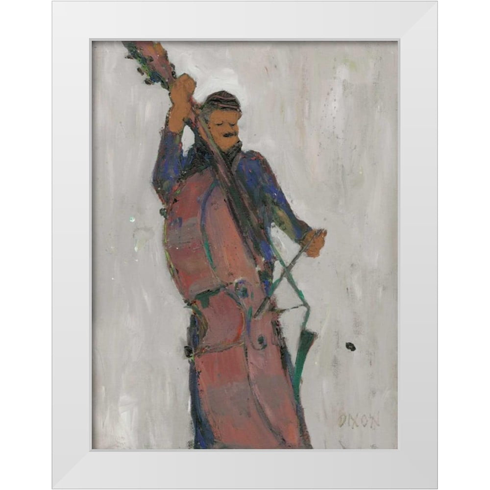 Dixon, Samuel 19x24 White Modern Wood Framed Museum Art Print Titled ...