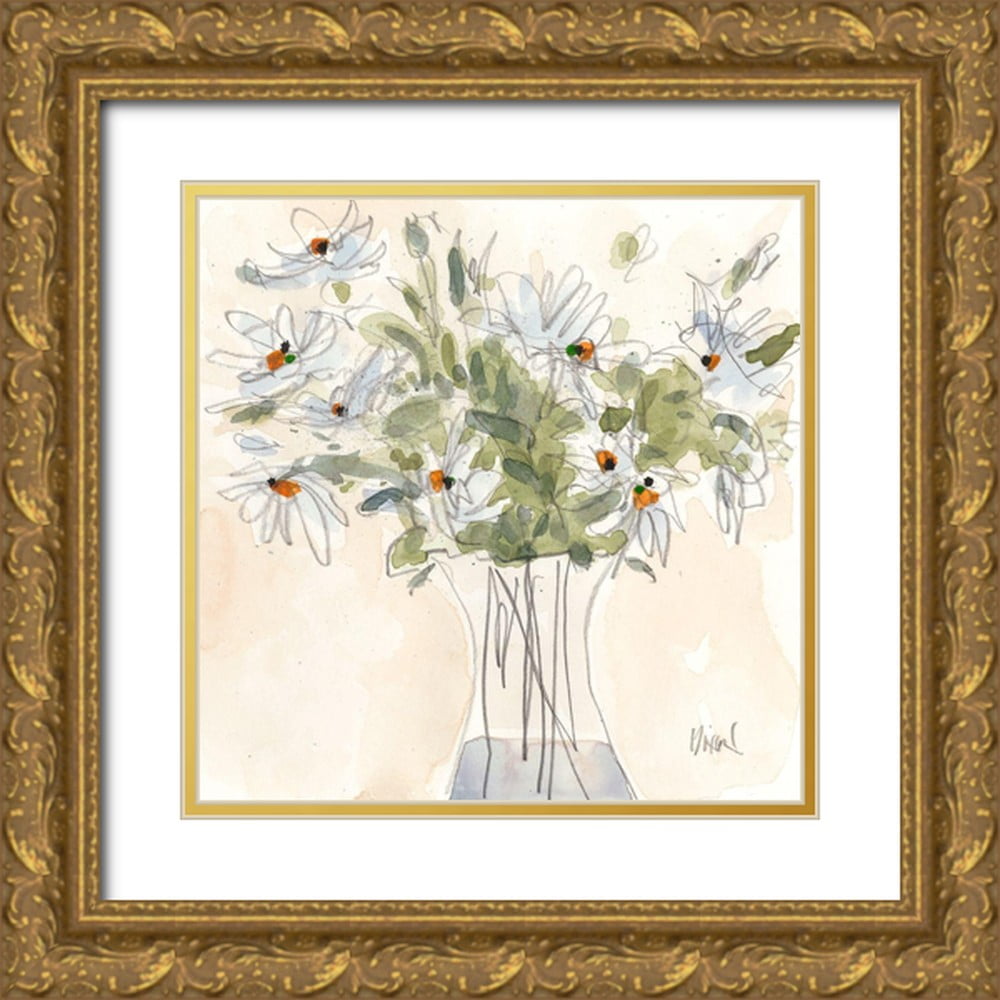 Dixon, Samuel 26x26 Gold Ornate Wood Framed with Double Matting Museum ...