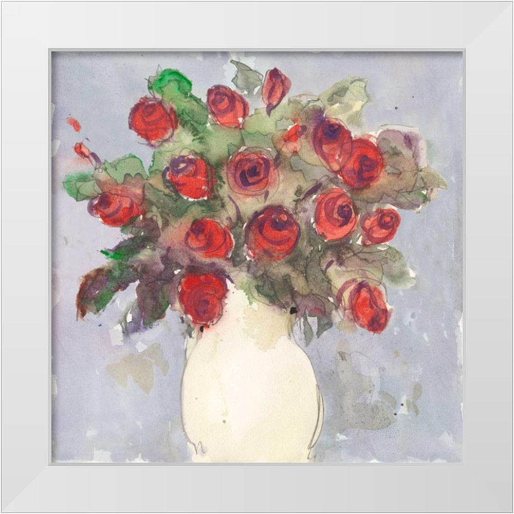 Dixon, Samuel 26x26 White Modern Wood Framed Museum Art Print Titled ...