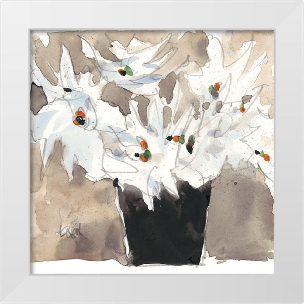 Dixon, Samuel 26x26 White Modern Wood Framed Museum Art Print Titled ...