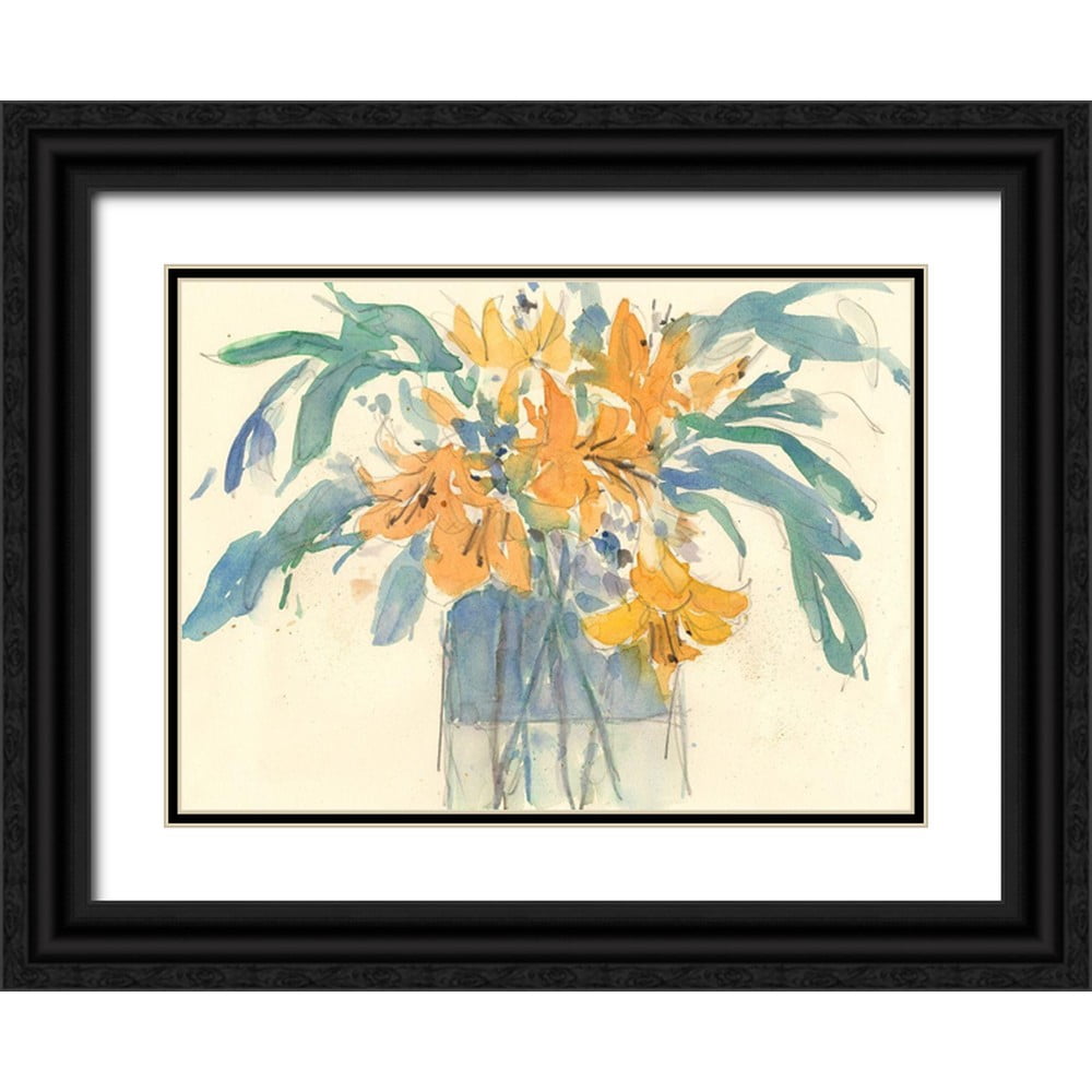 Dixon, Samuel 32x24 Black Ornate Wood Framed with Double Matting Museum ...