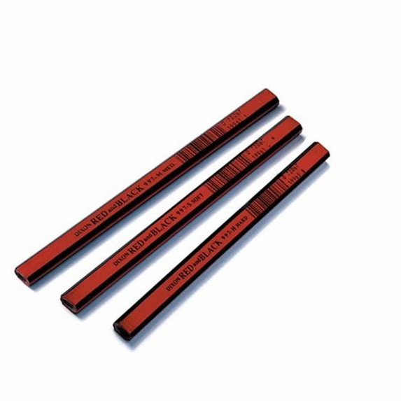Dixon Ticonderoga - 19973 - 7 HARD LEAD FLAT CARPENTER PENCIL 997-H ...