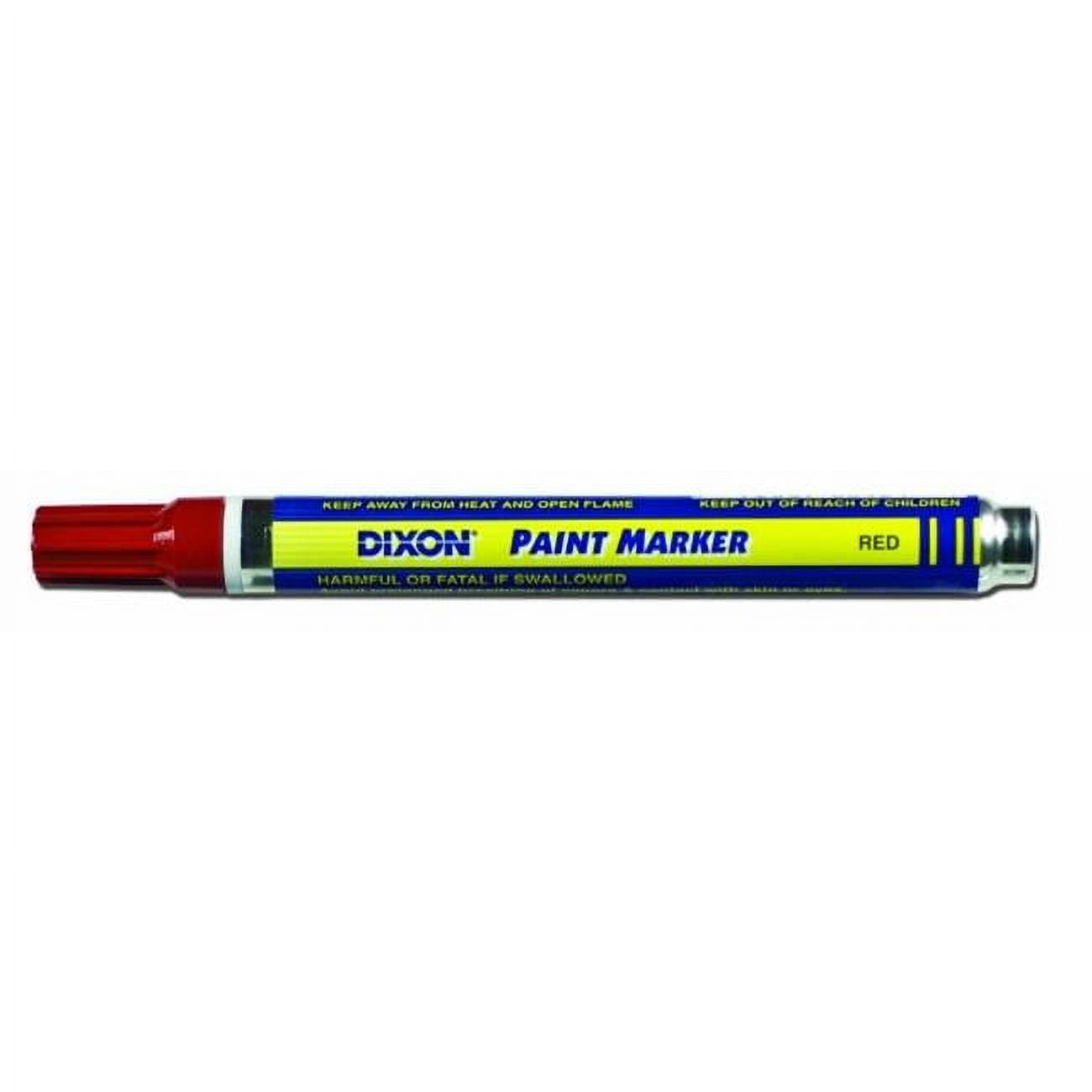 Dixon Ticonderoga 464-80221 Red Paint Marker- Medium Tip - Walmart.com
