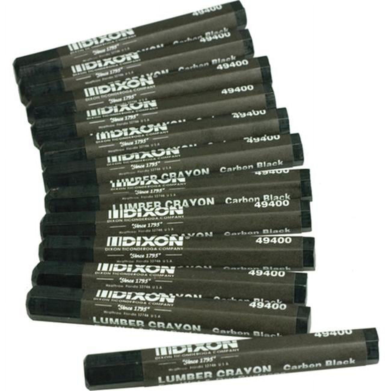 Crayones De Madera CARBON BLACK LUMBER CRAYON 494 | Grey Wolf Safety ...