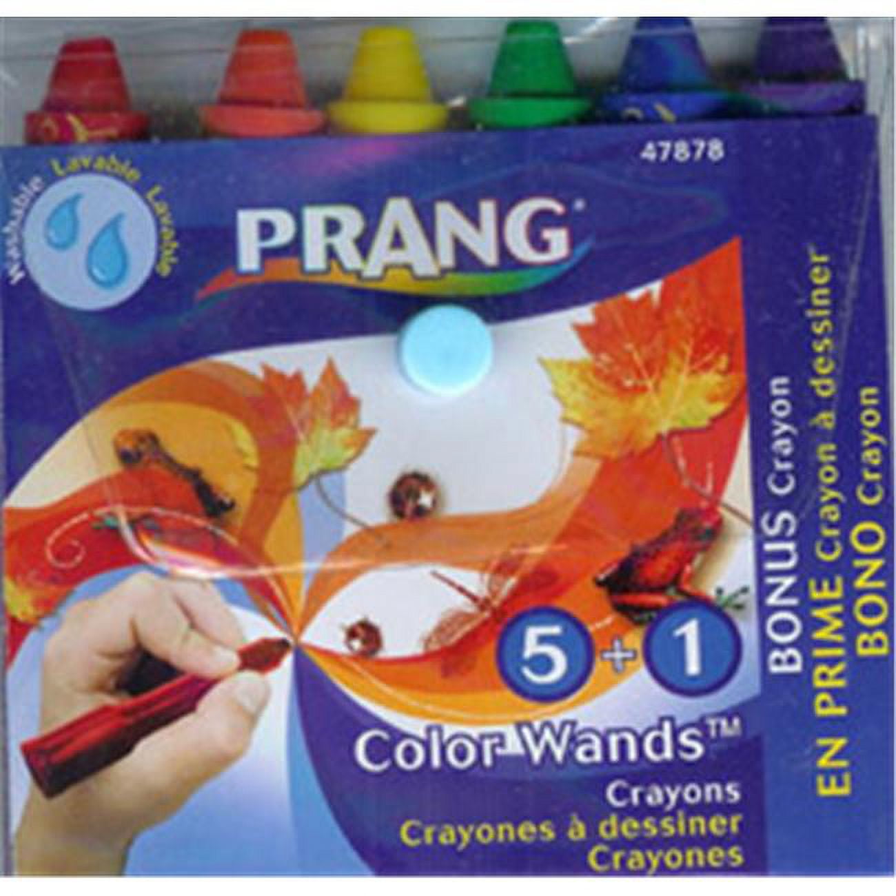 Dixon Ticonderoga Company Prang Color Wands Classic Clrs 6 Ct - Walmart.com