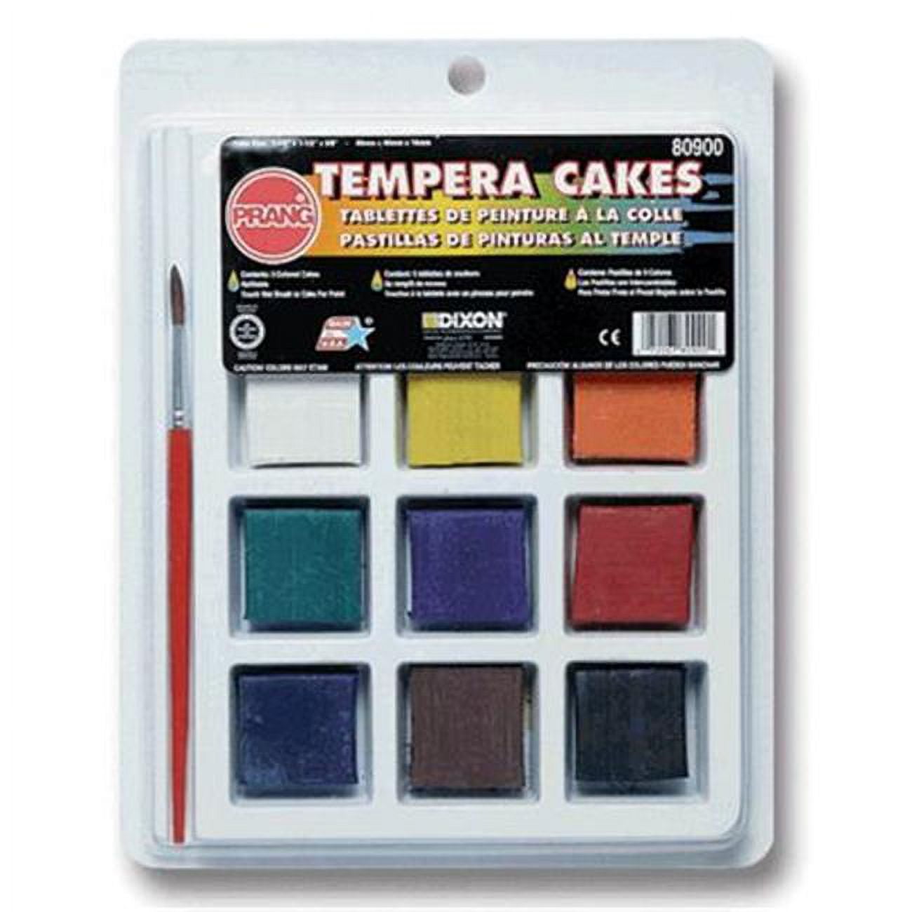 Dixon Ticonderoga Company Prang Gallery Tempera Cake Set - Walmart.com