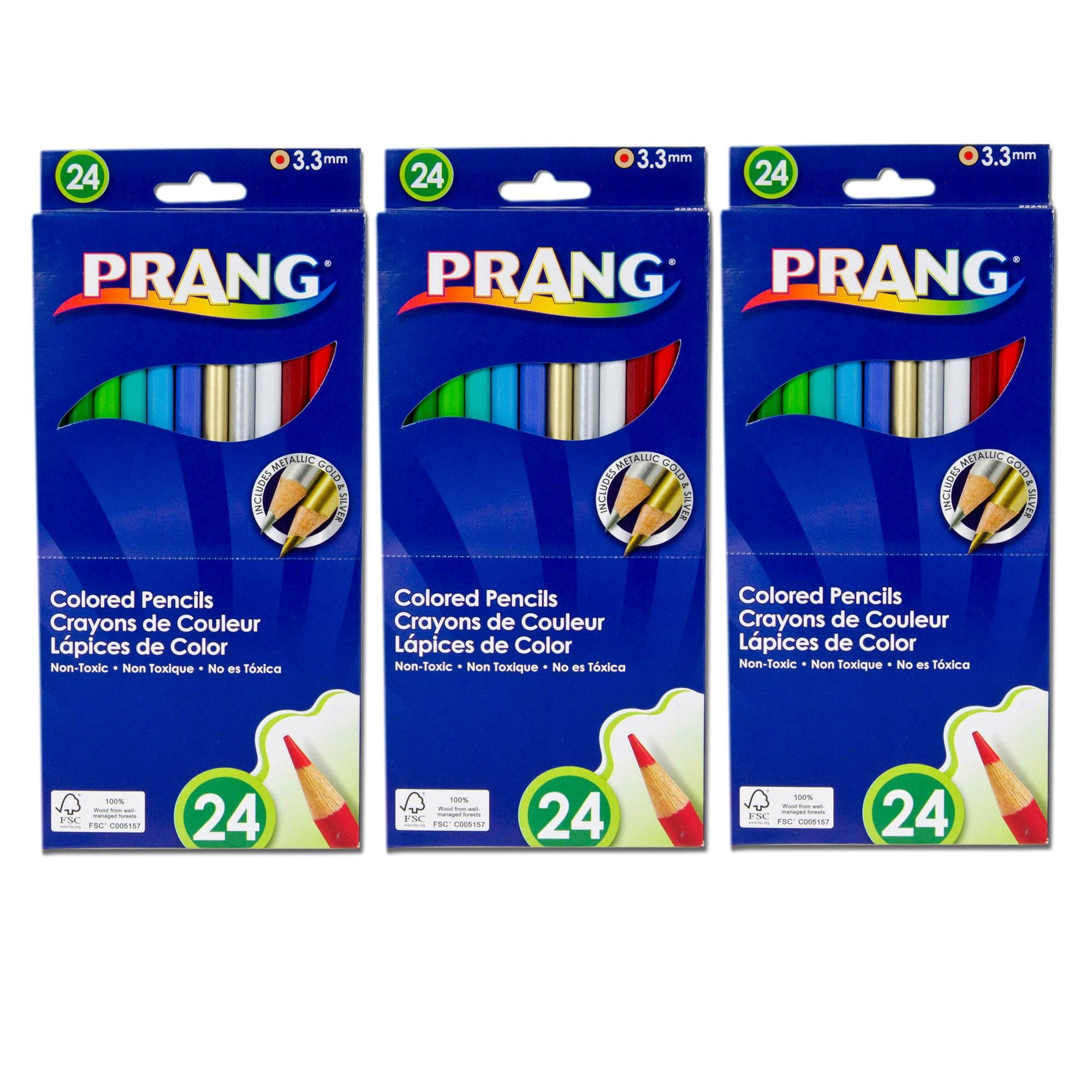 Dixon Ticonderoga DIX22240-3 Prang Colored Pencils Sets - 3 per Pack ...