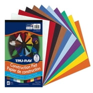 Tru-Ray® Construction Paper, 10 Assorted Colors, 9" x 12", 50 Sheets ...