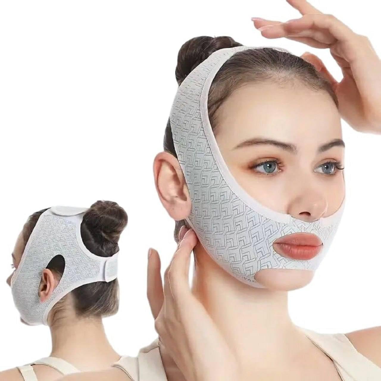 Dixoty Facial Slimming Belt Double Chin Reducer Reusable VShape Face ...