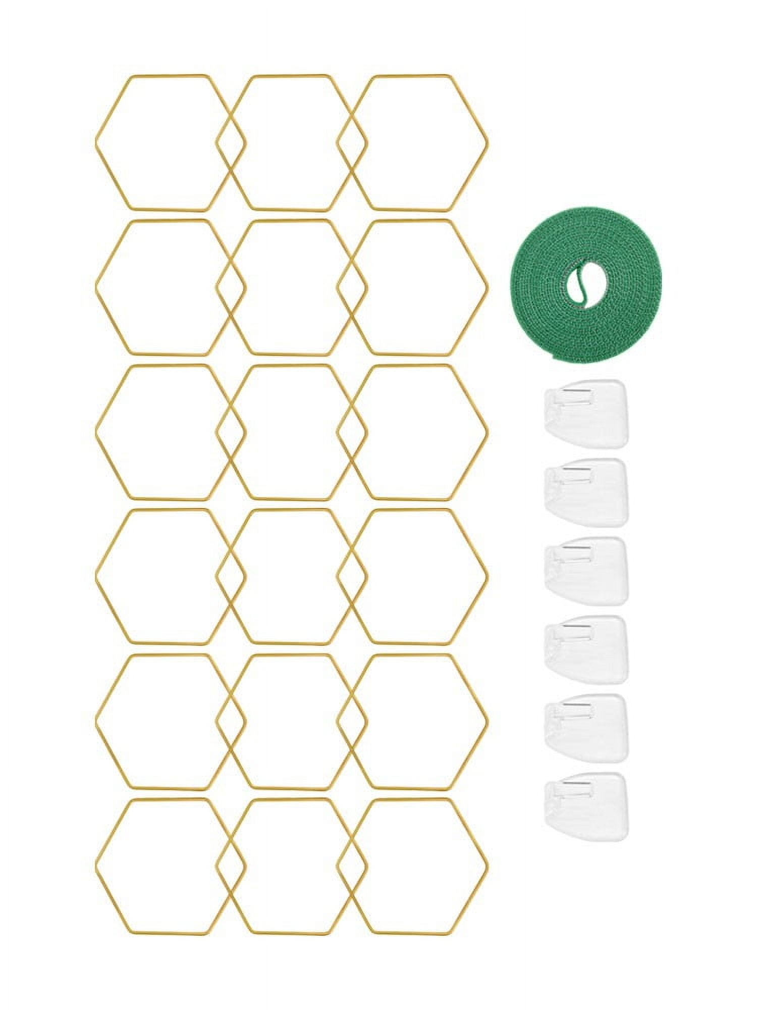 Diy 18 Pcs Hexagonal Chain Trellis for Climbing Plants - Elegant ...