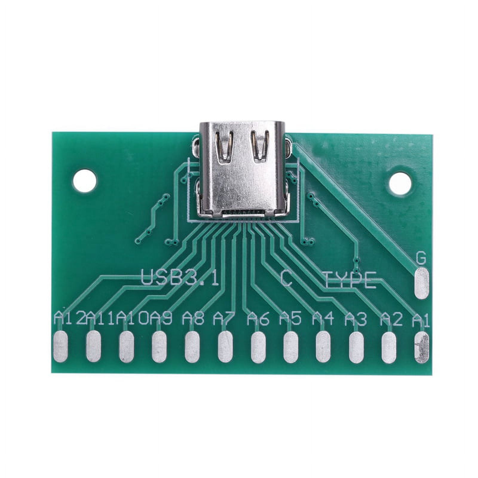 Diy 24Pin Usb-C Usb 3.1 Type C Female Socket Connector Type With Pc ...