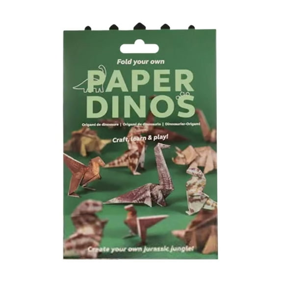 Diy 3D Paper Craft Kit Dinosaur Model Animal Sculpture Art Set for ...