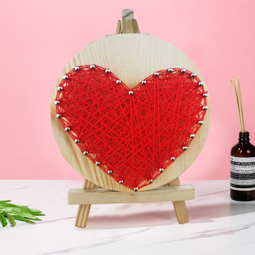 Diy 3D String Art Kit Wooden Board Home Decor Handmade Crafts Birthday ...