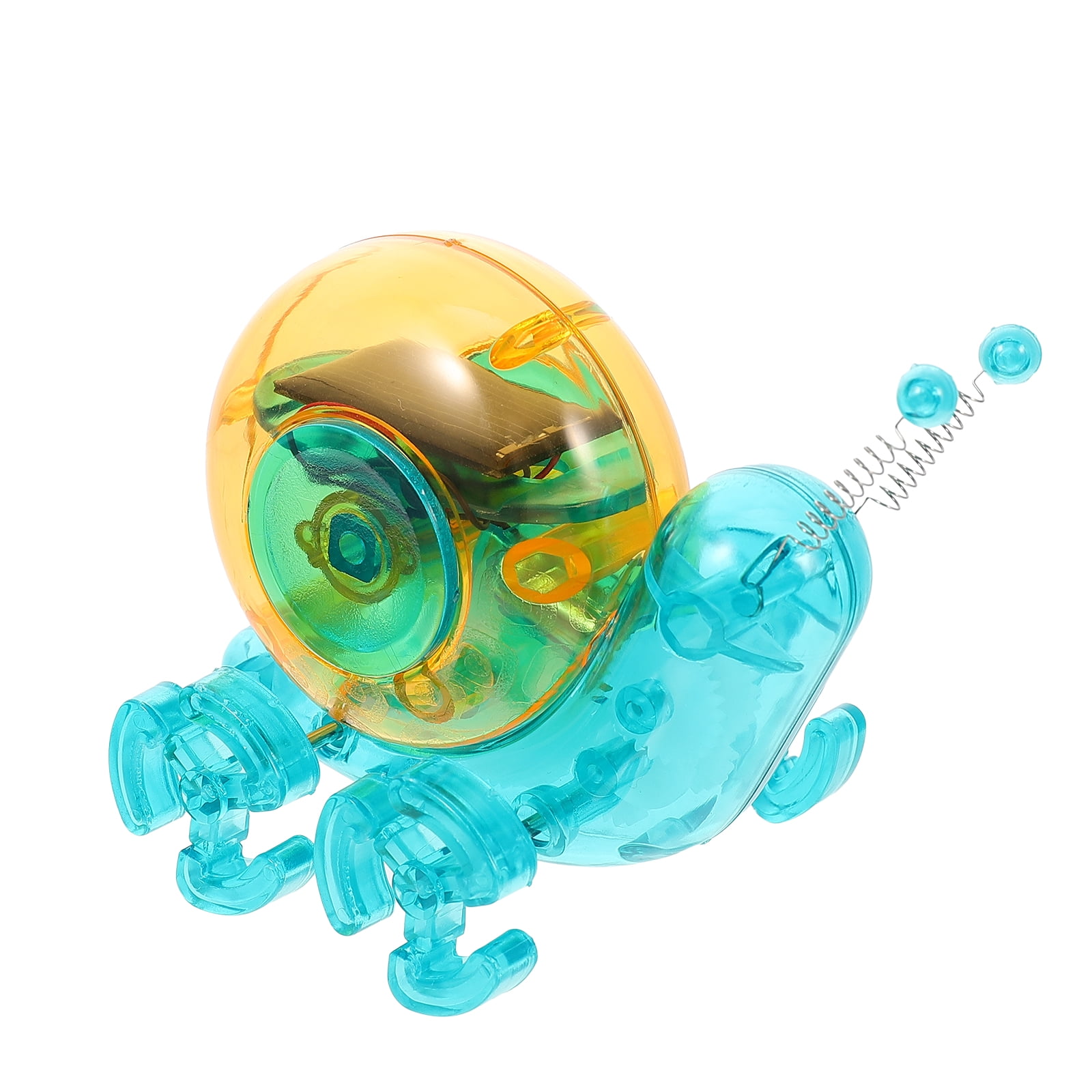 Diy Assembled Mechanical Solar Powered Snail Solar Snail Toy Kids ...