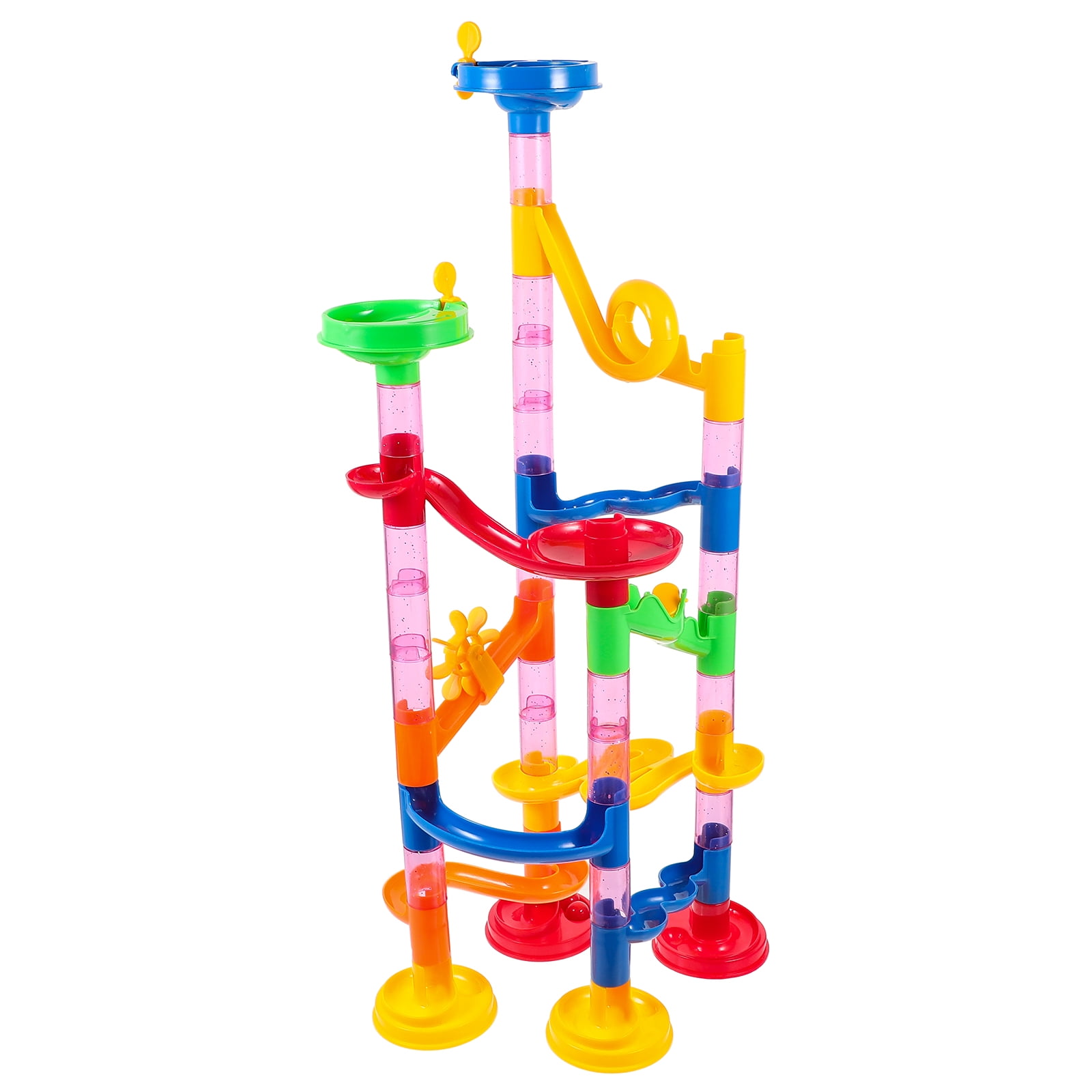 Diy Assembled Track Blocks,50Pcs DIY Assembled Ball Track Blocks ...