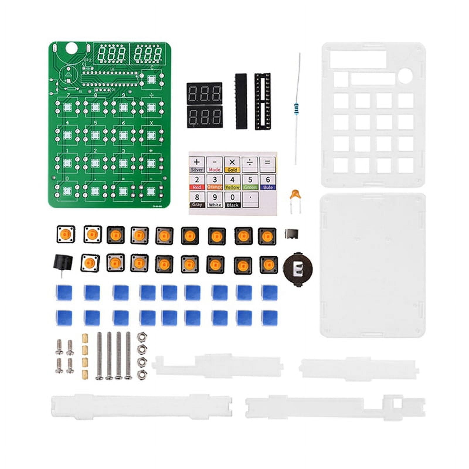 Diy Calculator Electronic Production Kit 51 Microcontroller Teaching ...