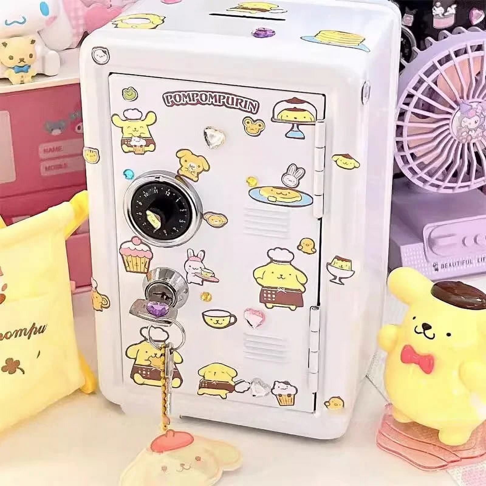 Diy Cartoon Sanrio Kuromi Safe Mini Hello Kitty Storage Box Kawaii ...