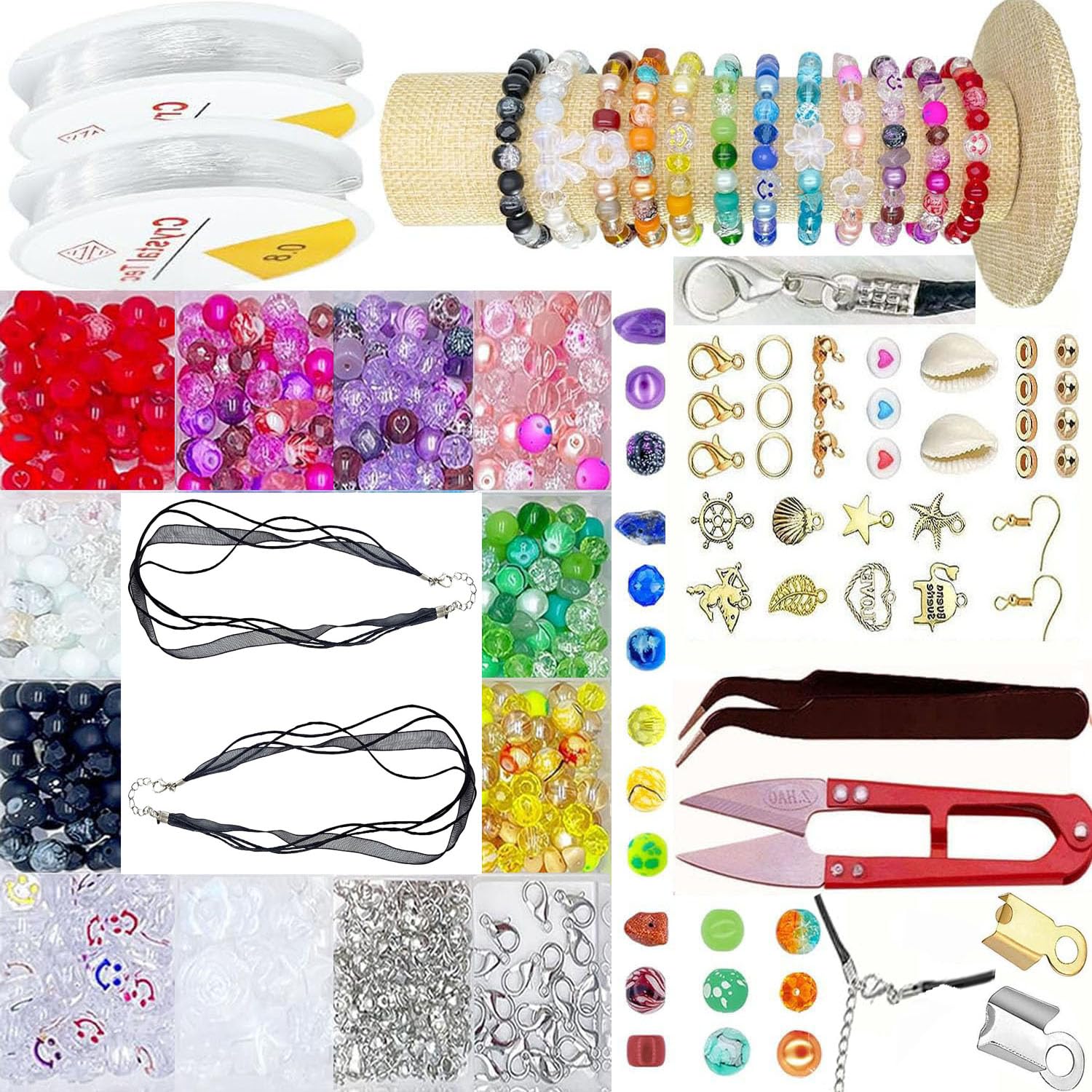 Diy Crafts 17959 50lot 35 X 9cm Necklace Card Pendanthair Clicp Diy ...