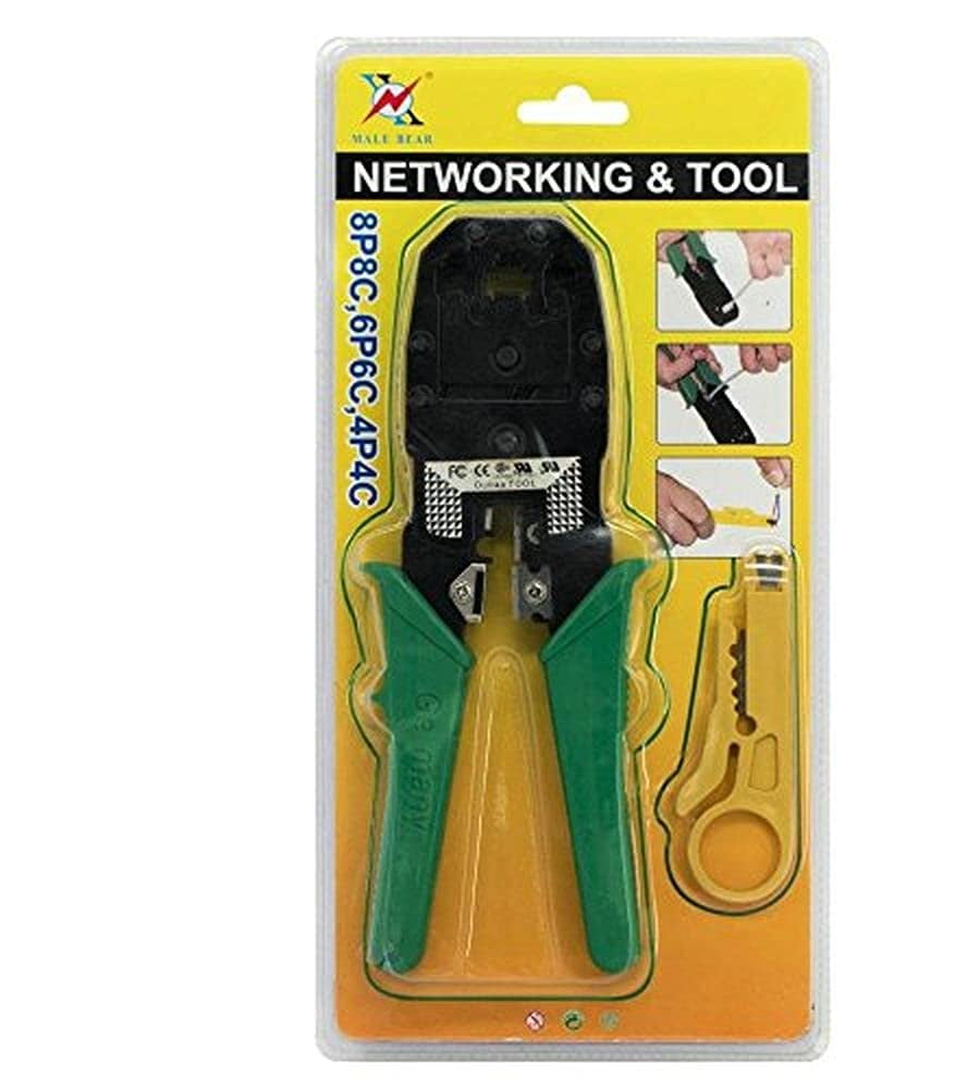 Diy Crafts CTDIYHI37011 3 in 1 Network Crimper Plier Rj11rj12rj45 4p4c ...