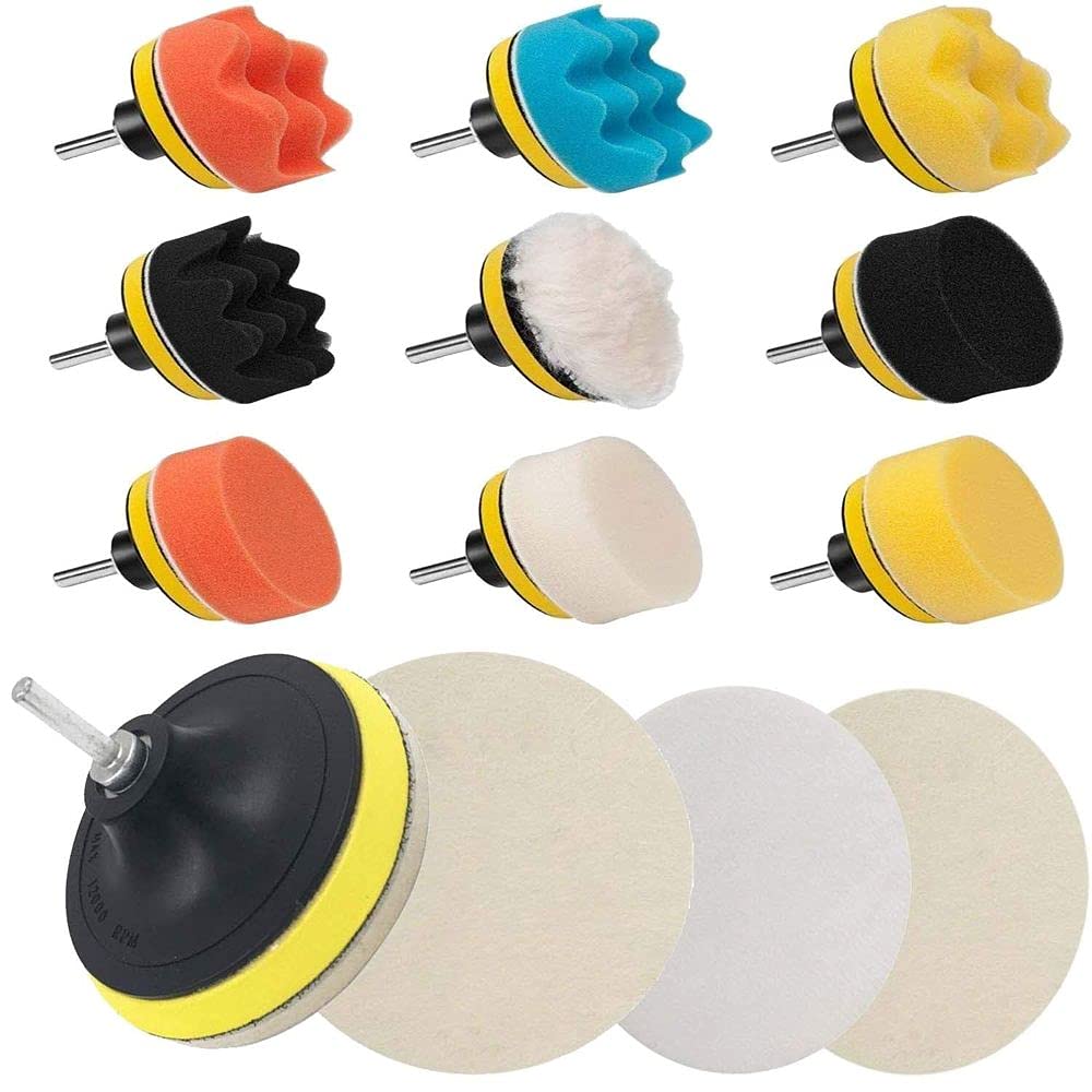 Diy Crafts CTDIYHI47744 Buffer Set Felt Pad Wool Pad Sponge Pad ...