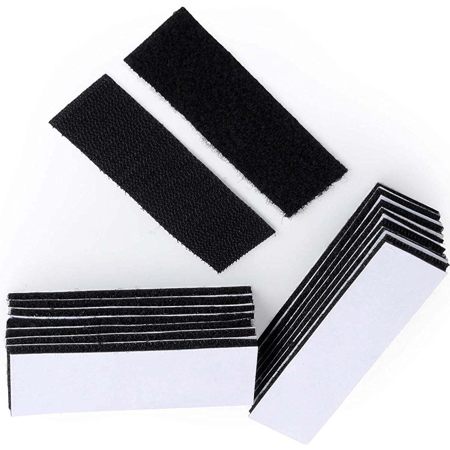 Diy Crafts Pack Of 30 Pcs, Black, Upgrade Hook Loop Adhesive Tape Self ...