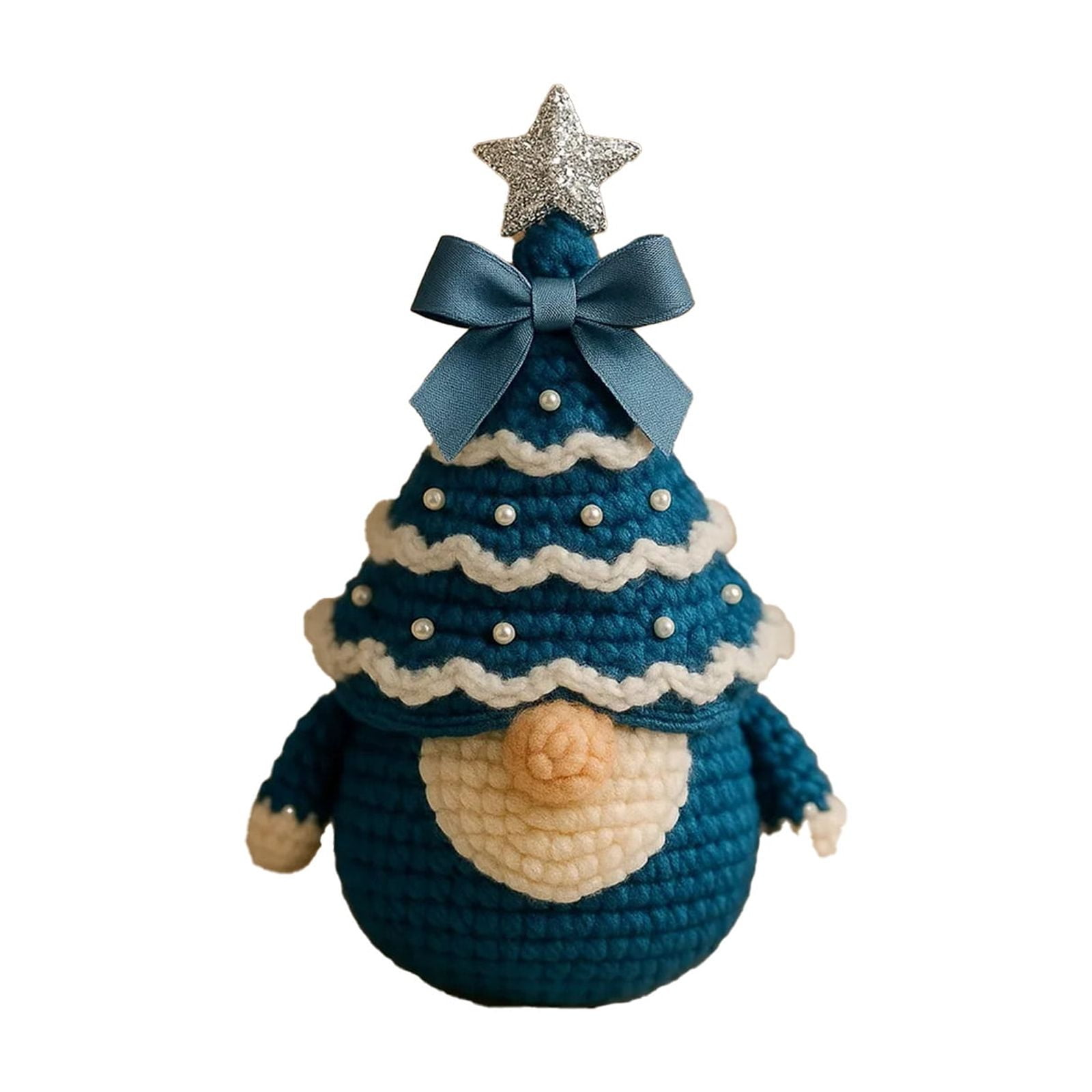 Diy Crochet Christmas Tree Craft Kit With Complete Materials No Extra ...