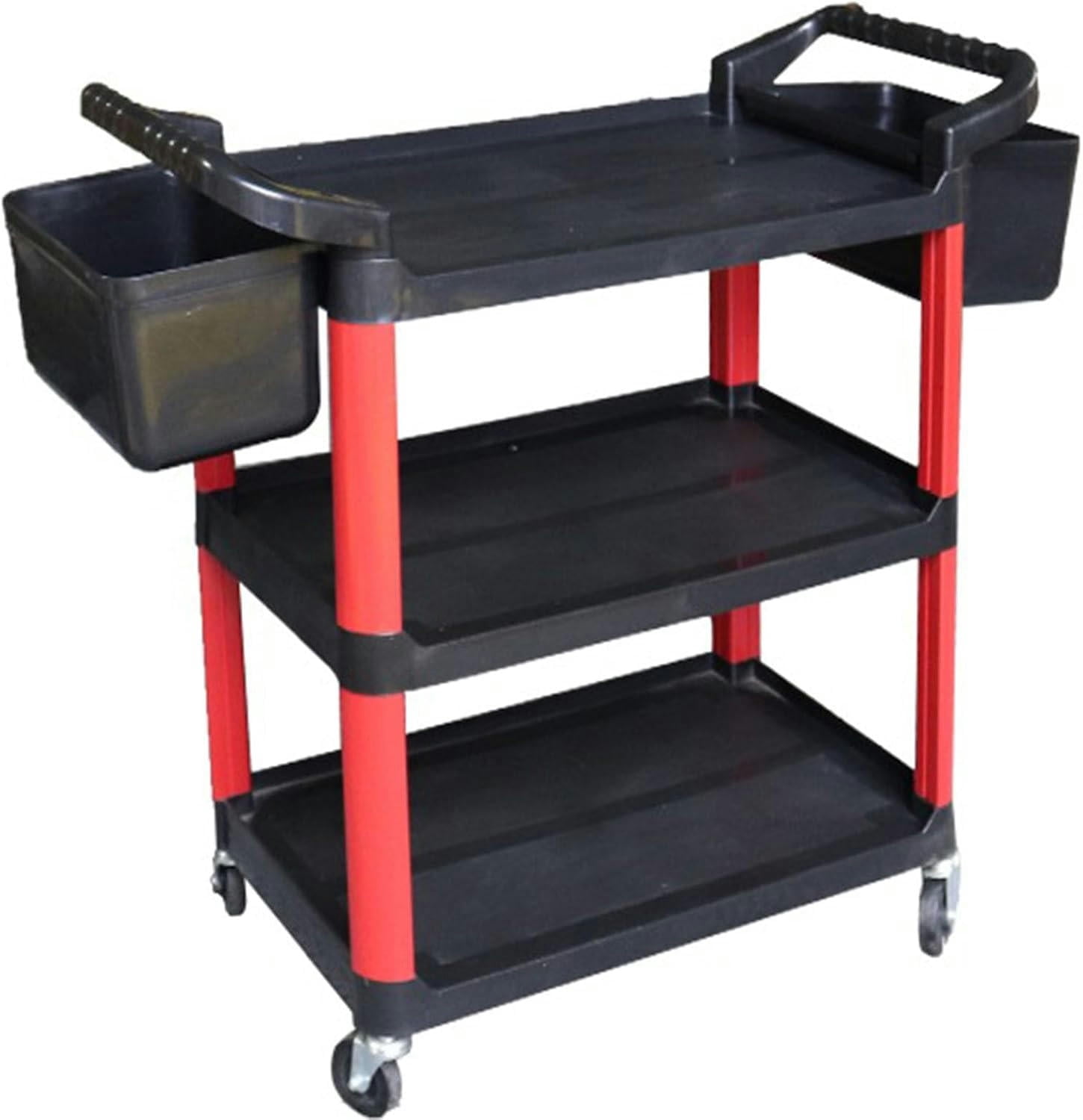 Diy Detail 3 Tier Car Wash Detail Trolley Rolling Tool Cart ...