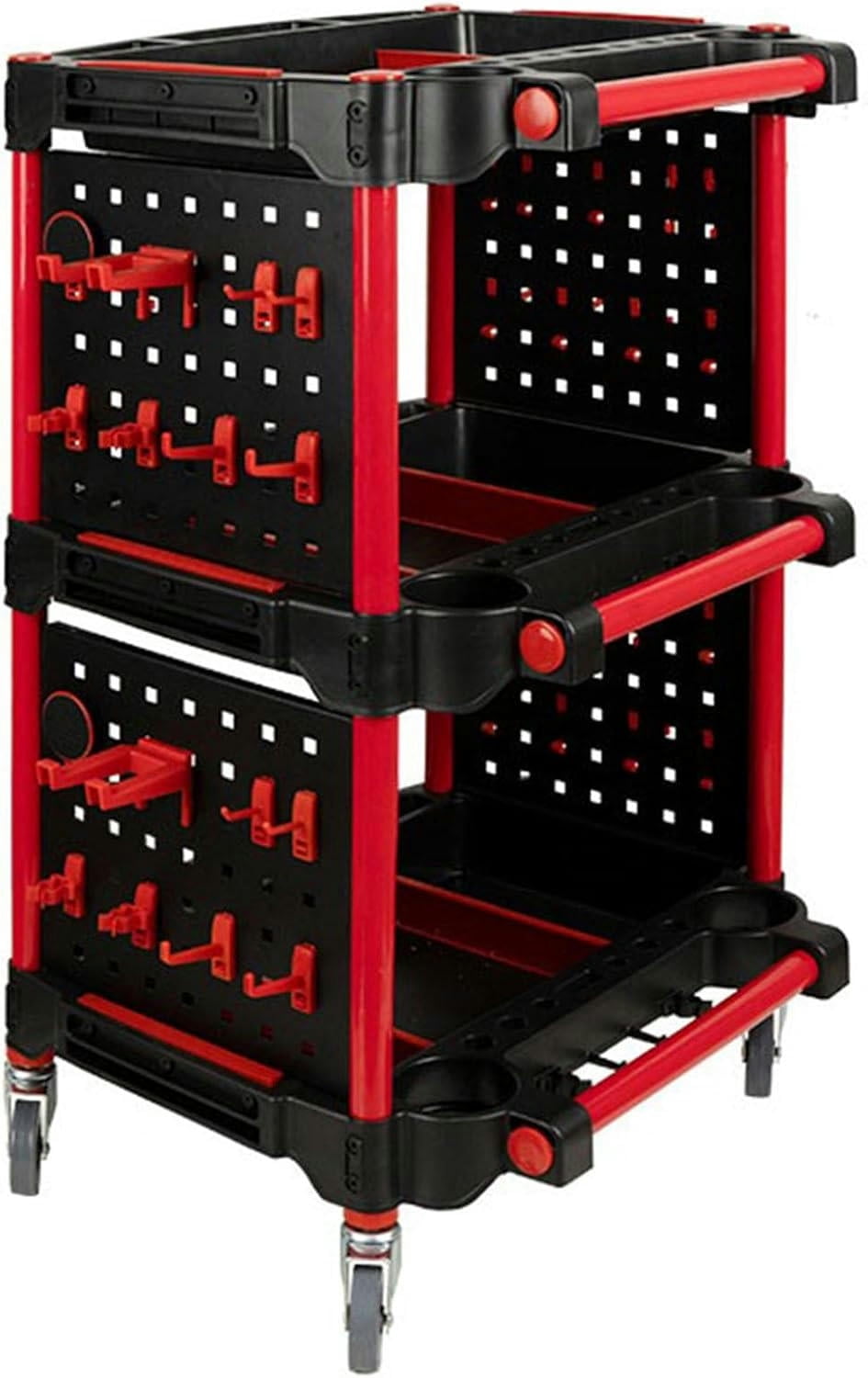Diy Detail 3 Tier Rolling Service Cart Detailing Tool Organizer ...