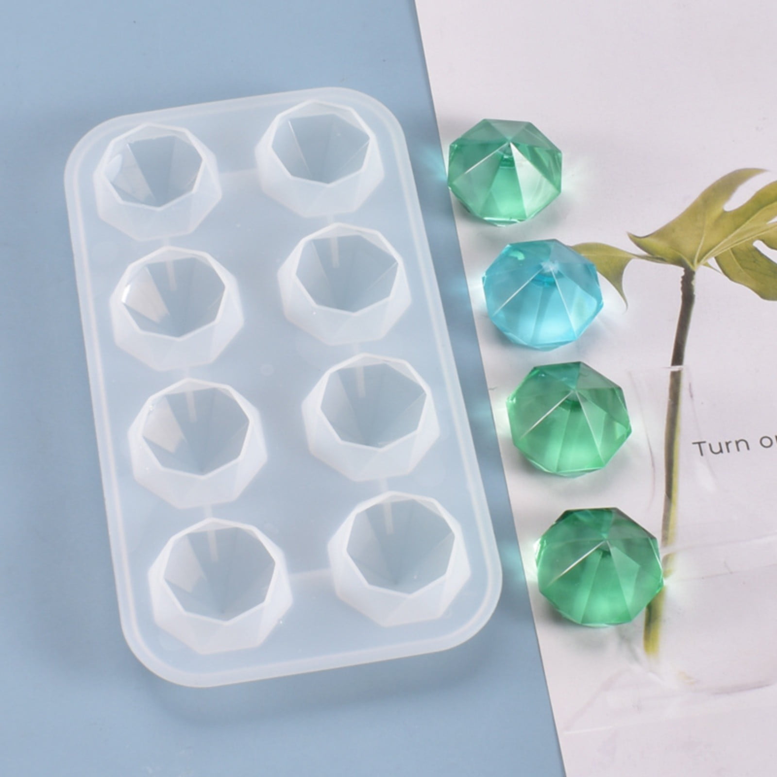 Diy Drop Glue Mould Resin Silicone Mould Mini Jewelry Cut Resin Epoxy ...