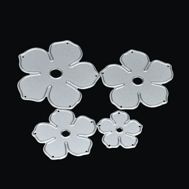 Artistic Flowers Leaves Metal Die Cuts Flowers Leaves Background Metal ...