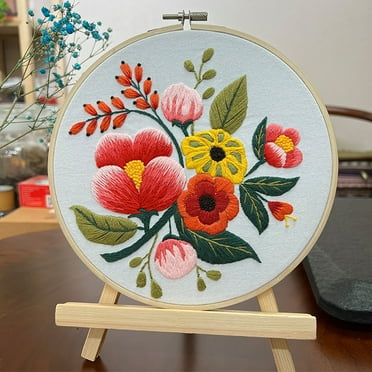 DIY Handmade Full Range Of Embroidery Starter Kit With Pattern Cross ...