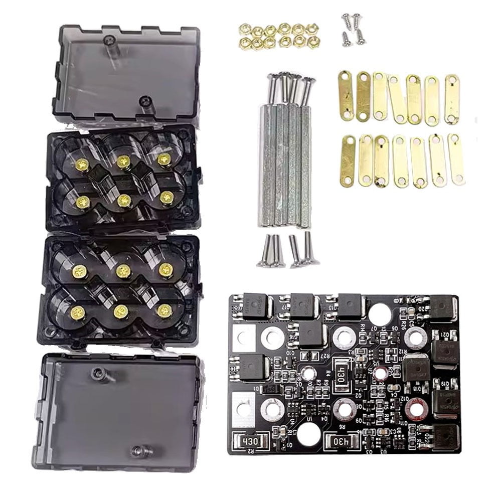 DIY energy storage power supply kit battery holder box spot welding ...