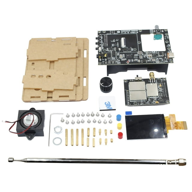 Diy Full Radio V5A Kit Fm Am for Mw Sw Aviation Ssb Lsb Usb - Walmart.com