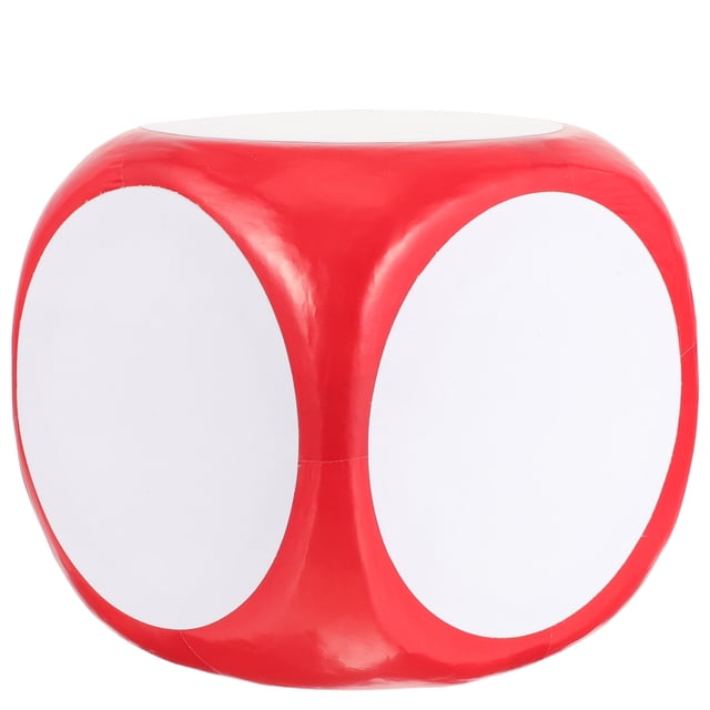 Red Writable Foams Dice for Outdoor Playing Lightweight and Durable ...
