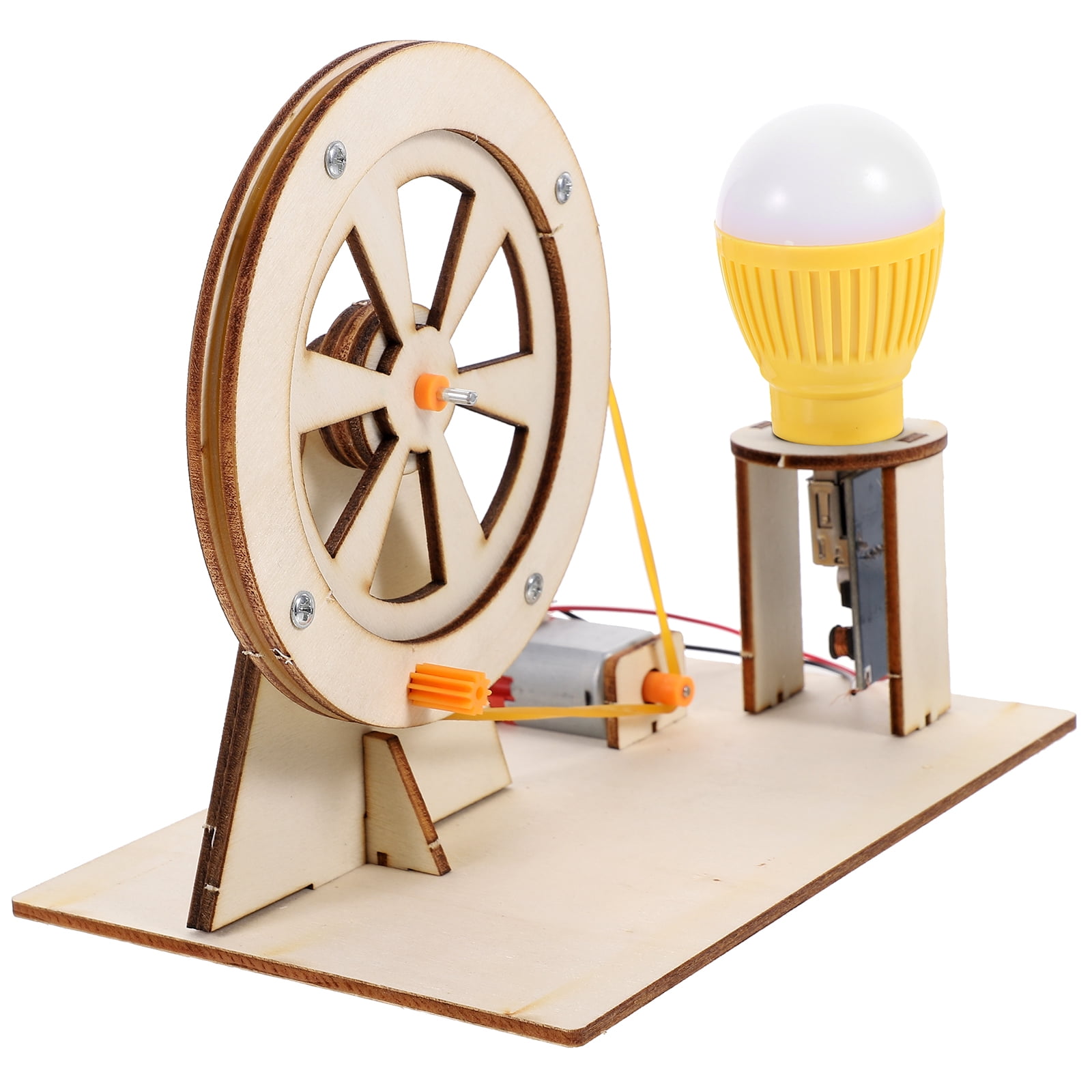 Diy Hand Crank Generator Emergency Power Generator Electricity Generator Crank Kit - Walmart.com