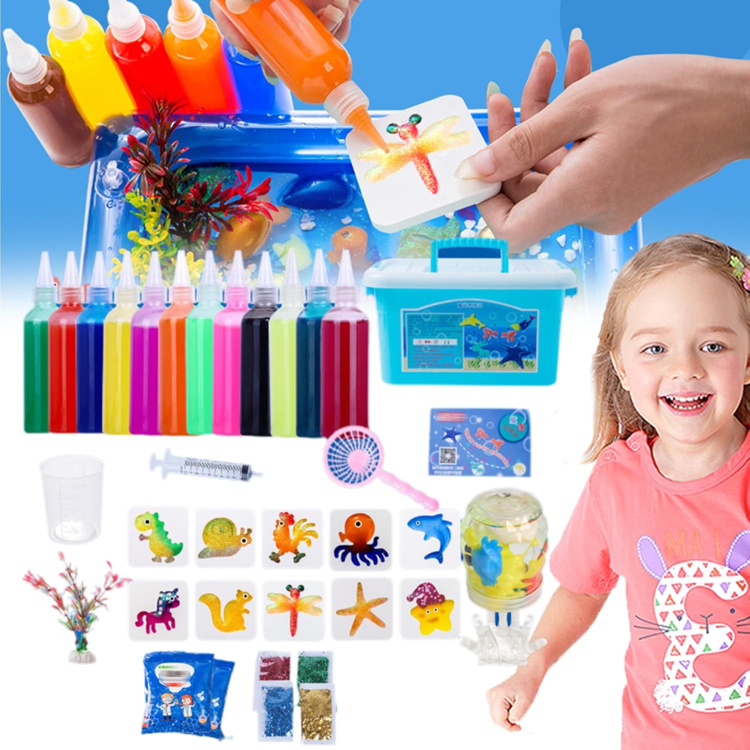 Diy Handmade Water Animal Set, Magic Water Elf Toy Kit, Magic Water ELF ...