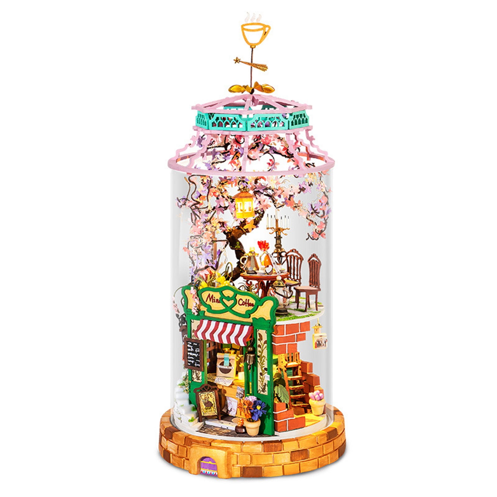 Diy Hut Handmade Dream Streamer Mystery House Building Model Villa ...