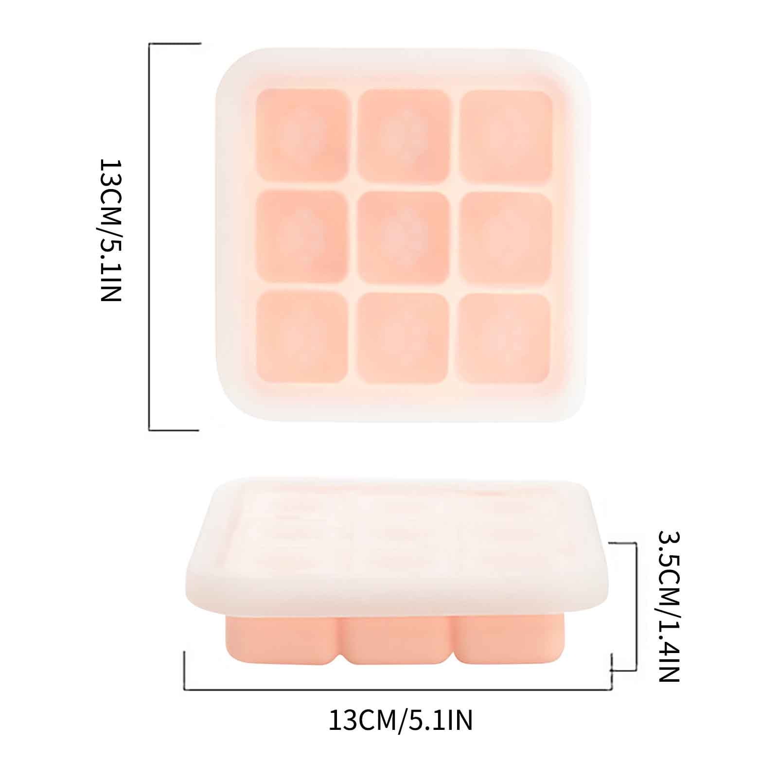 Diy Ice Block Maker,Commercial Grade,Stainless Steel,6-Pack Tray for ...