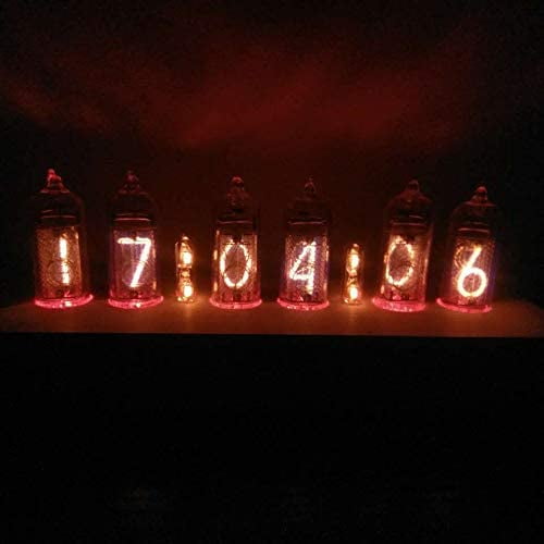Diy In14 In4 Nixie Tube Clock Digital Led Clock Gift Circuit Board Kit ...