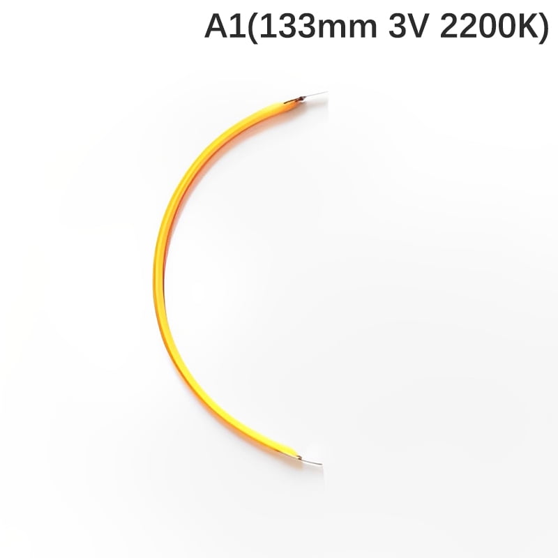 Diy Incandescent Light 3v 133mm 300mm Edison Bulb Led Filament Lamp ...