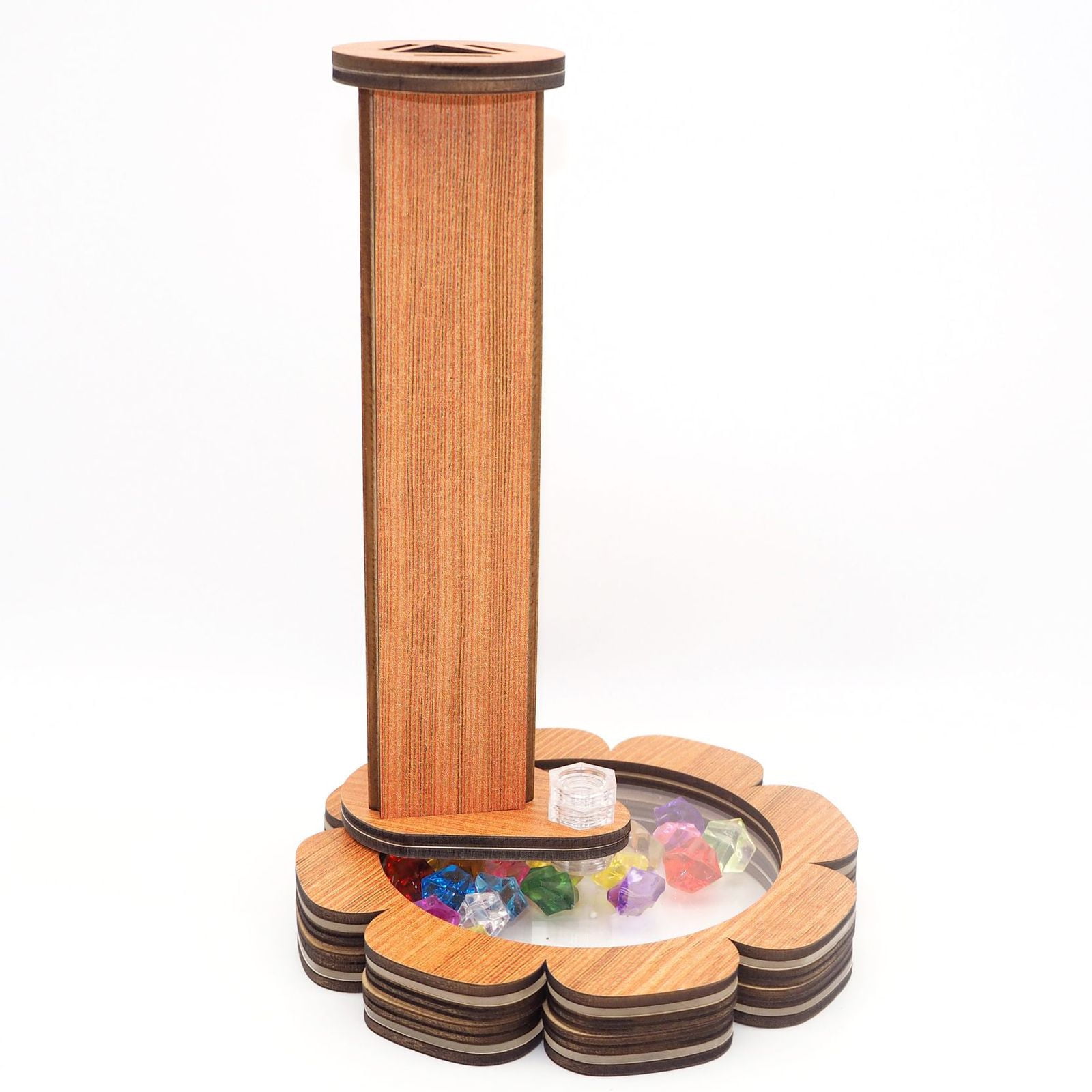 Diy Kaleidoscope Kit,Wooden Magic Rotating Kaleidoscope Making Set For ...