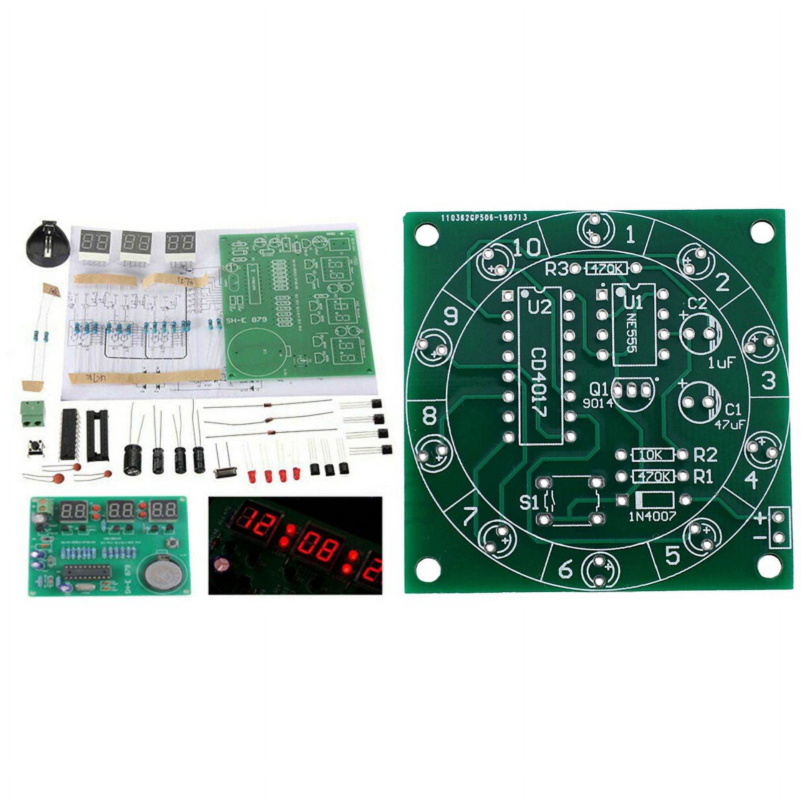 Diy Kits Electronic Lucky Rotary Module Wheel Turntable Fortune ...