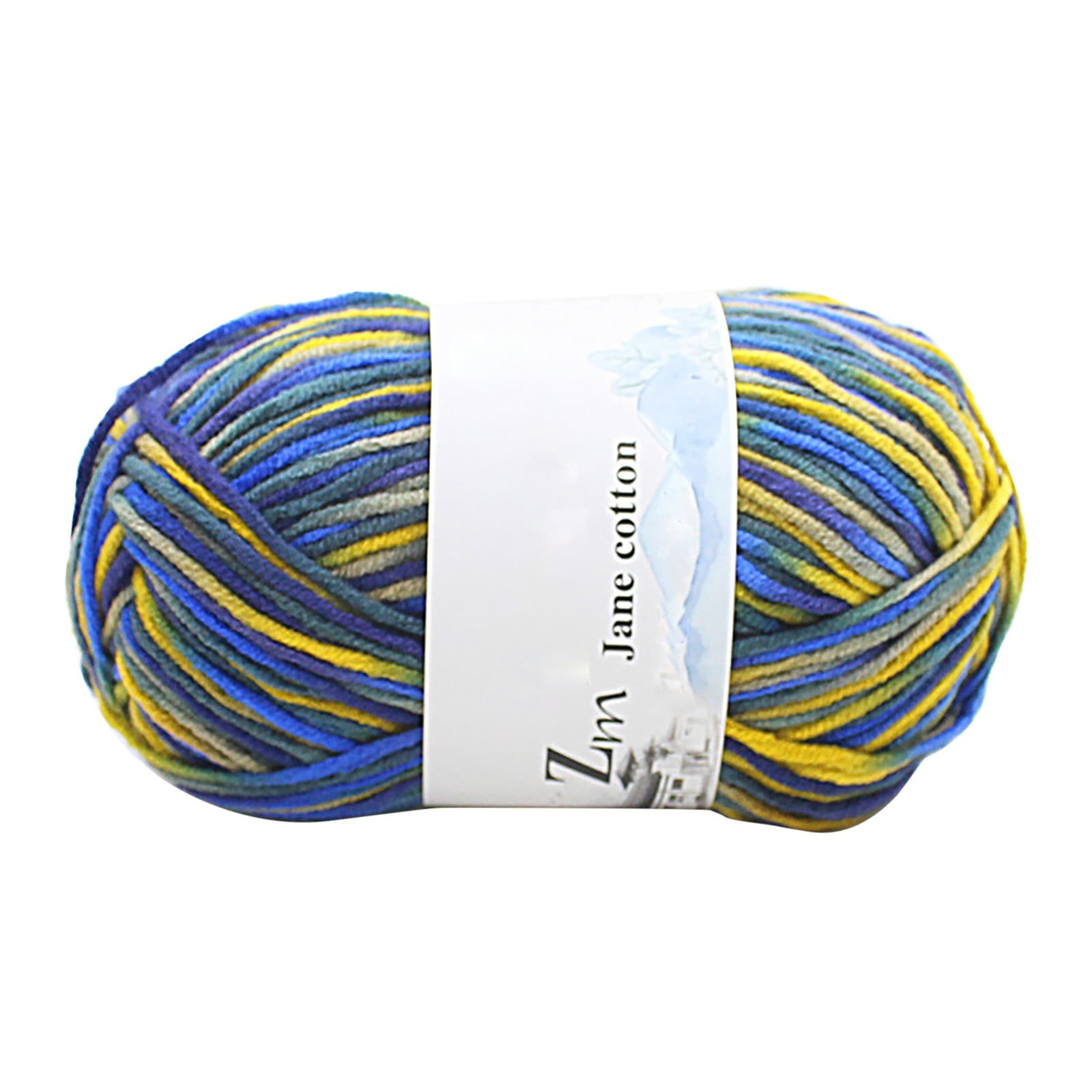 Diy Knitting Diy Hot Item! HXROOLRP Milk Cotton Yarn Dyed With Patterns ...