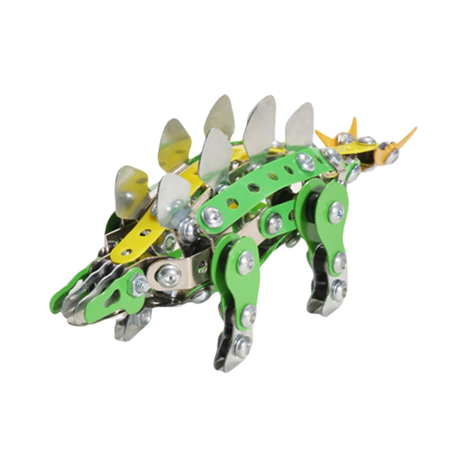 Diy Metal Dinosaur Model Kit For Kids Educational Screw Assembly Stem ...