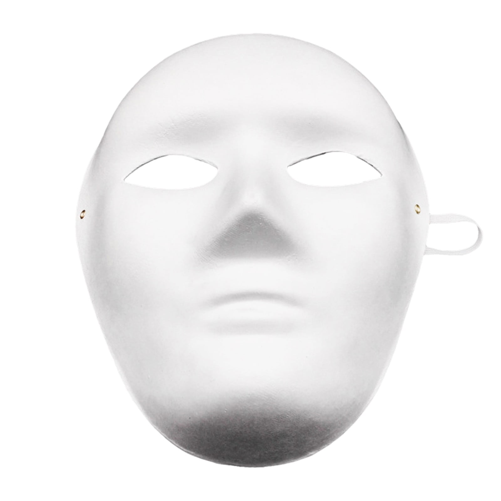 Diy Painting Mould White Masquerade Mask Diy Women Men White Rave Mask ...