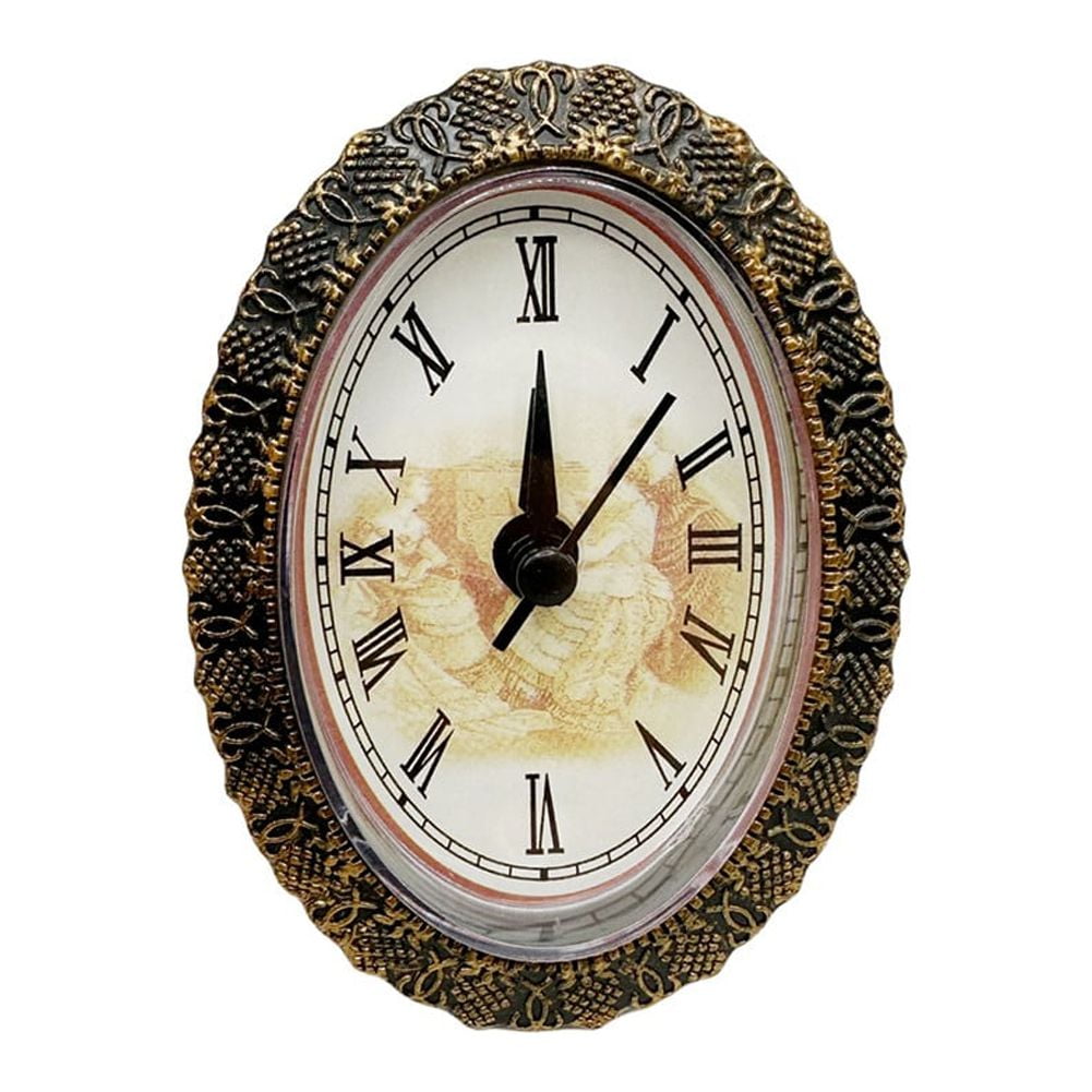 DIY Quartz Clock Insert Movement Roman Numeral Replacement Vintage ...